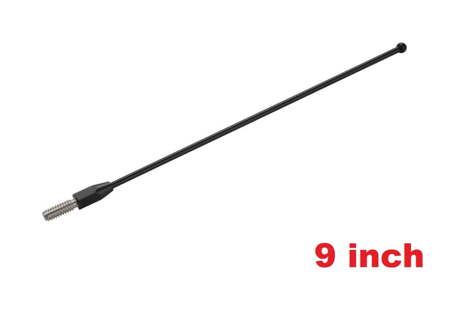 9" inch Black Stainless Antenna Mast Power Radio AM/FM for DODGE MAGNUM ...