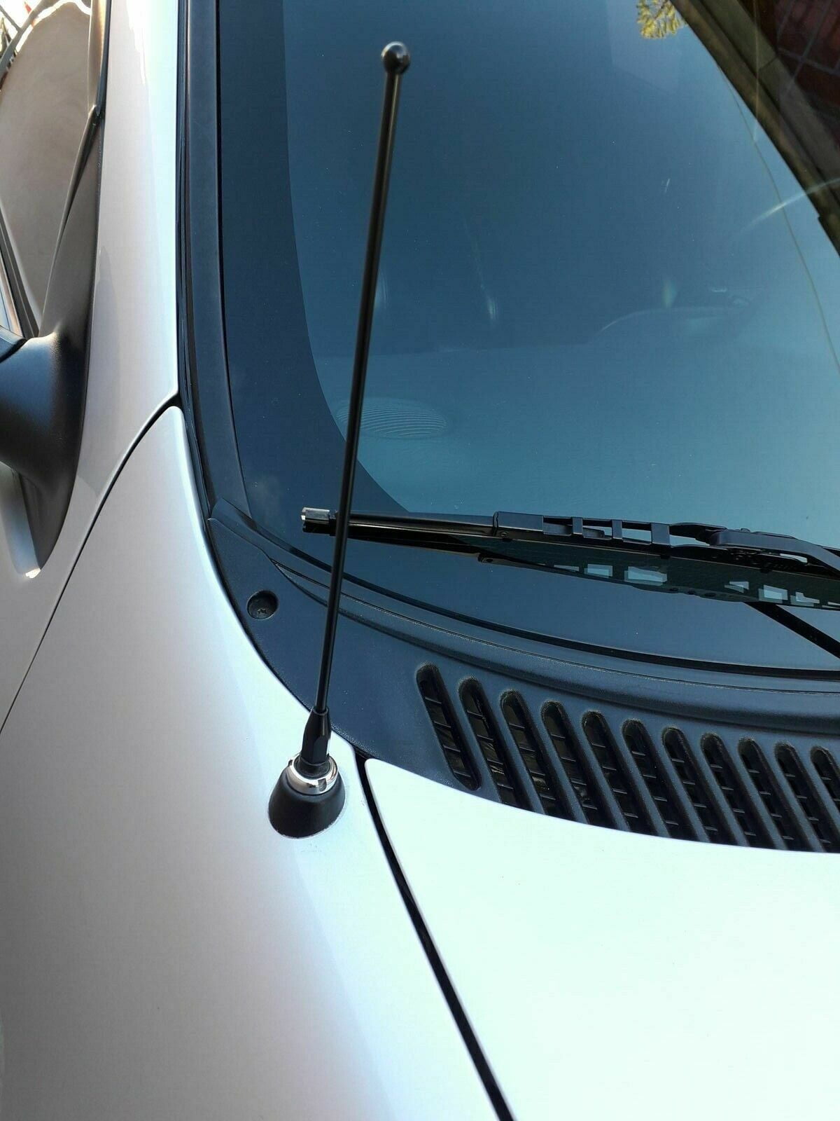 9" inch Black Stainless Antenna Mast Power Radio AM/FM for DODGE NEON ...