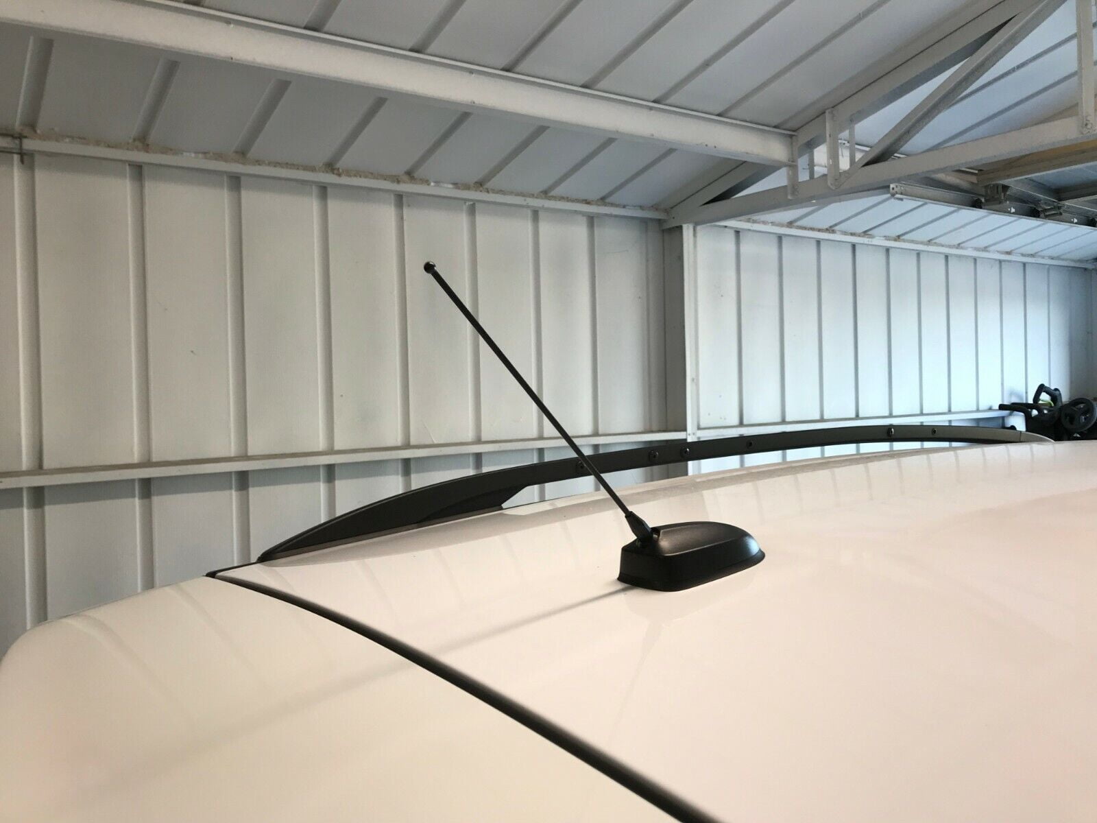 9" inch Black Stainless Antenna Mast Power Roof Radio AM/FM for FORD ...