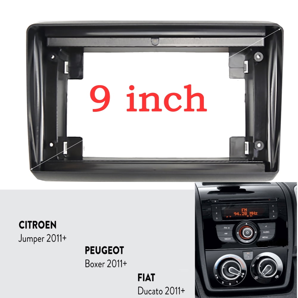 9 inch Car Fascia Radio Panel for CITROEN Jumper, Relay / PEUGEOT Boxer ...