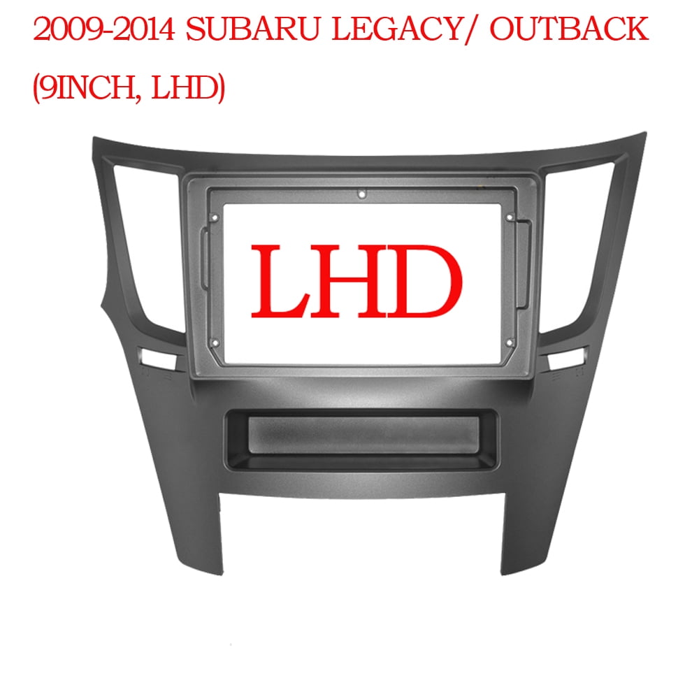 9 inch Car Fascia Radio Panel for Subaru Liberty 2009-2014 (Right Wheel ...
