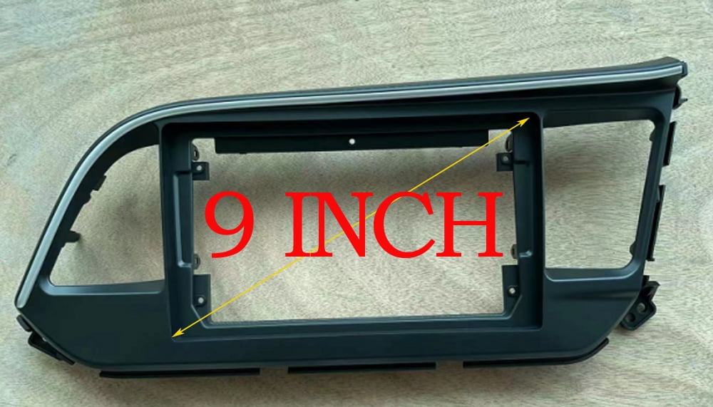 9 inch Car Fascia Trim Kit for HYUNDAI Elantra 2012- 2018 Double Din ...