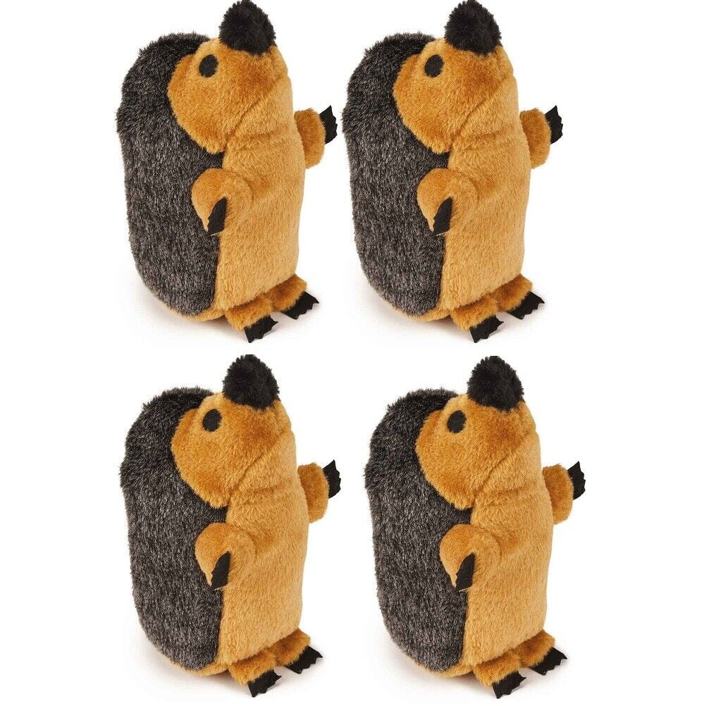 9 inch Cute and Cuddly Realistic Hedgehog Plush Irresistible Squeaker ...