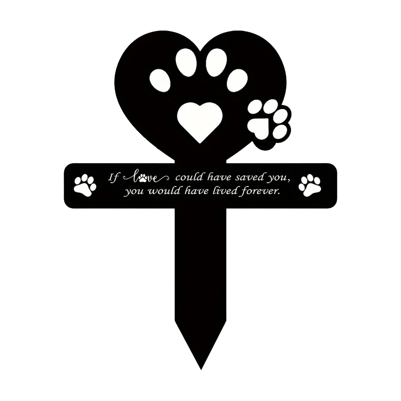 9 inch Dog Memorial Grave Markers Dogs Cemetery Headstones Decorations ...