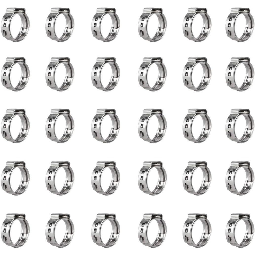 9 inch Ear Clamp Pliers Tool Carbon Steel Single Ear Clamp Pincer Pinch ...