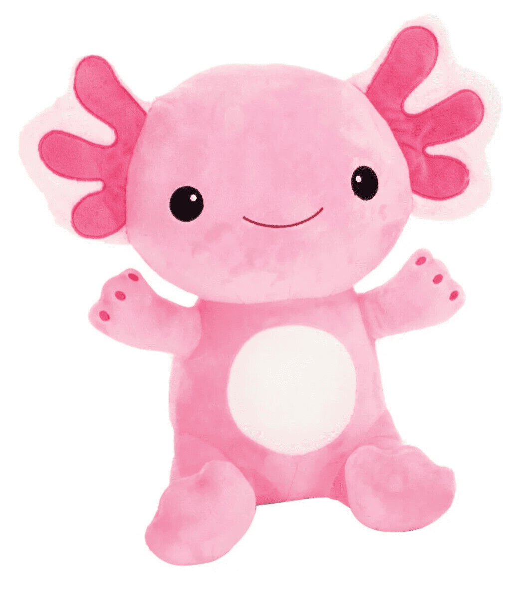 Fiesta Pink Axolotl Plush Toy, 9 Inch Stuffed Animal, Soft and Adorable ...