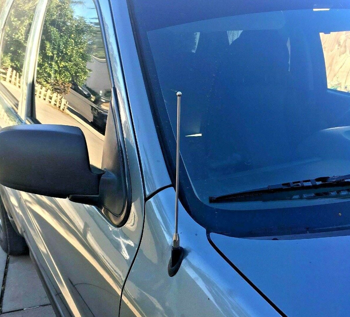 9" inch Stainless Steel Antenna Mast Power Radio AM/FM for FORD ESCAPE ...