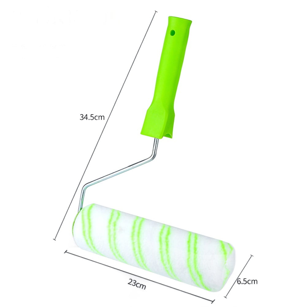 9 inch Texture Roller Brush Art Pattern Paint for Wall Knurling Turf ...