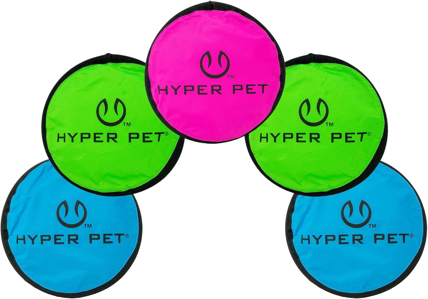 9 inch flying disc soft dog toy, can float in water & safe for teeth ...