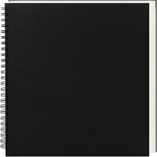 9 inch x 6 inch, 100GSM, Blank Spiral Notebook, 1-Pack, Soft Cover ...