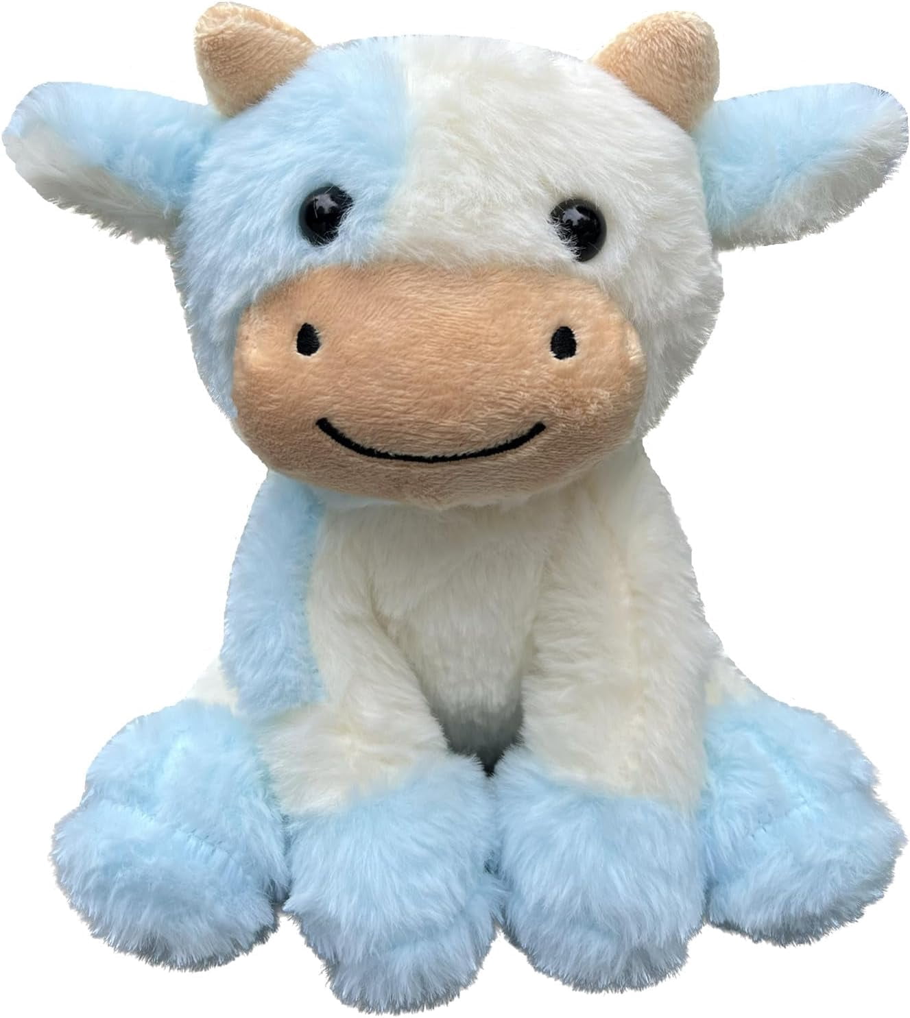 9 inches Cow Stuffed Animal Soft Plush Cute Cow Doll for Boys Girls ...