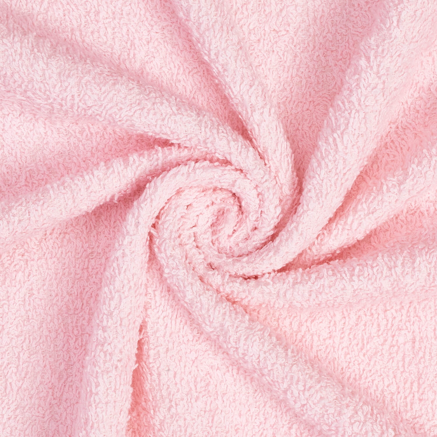 9 oz Cotton Terry Cloth Hypoallergenic 44/45" Fabric By The Yard - Pink ...