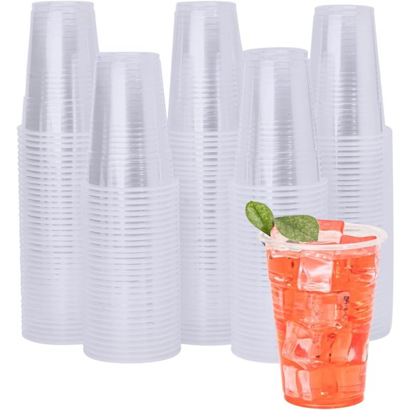 9 Oz Clear Plastic Cups