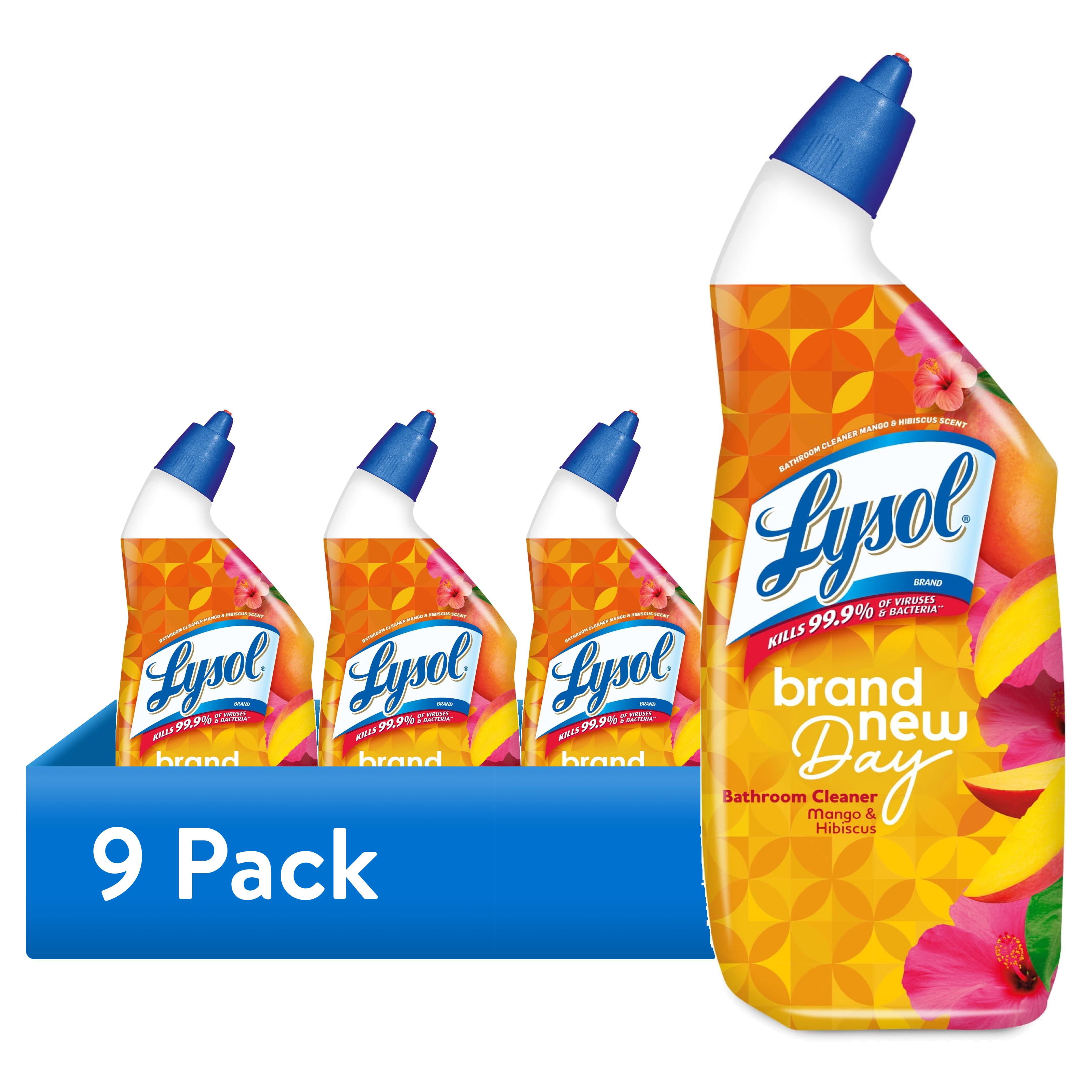 (9 pack) Lysol® Toilet Bowl Cleaner Gel, For Cleaning and Disinfecting ...