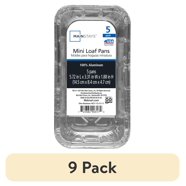 Goodcook 8x4 Steel Loaf Pan, Bread, Cake, Meatloaf, Dishwasher Safe ...