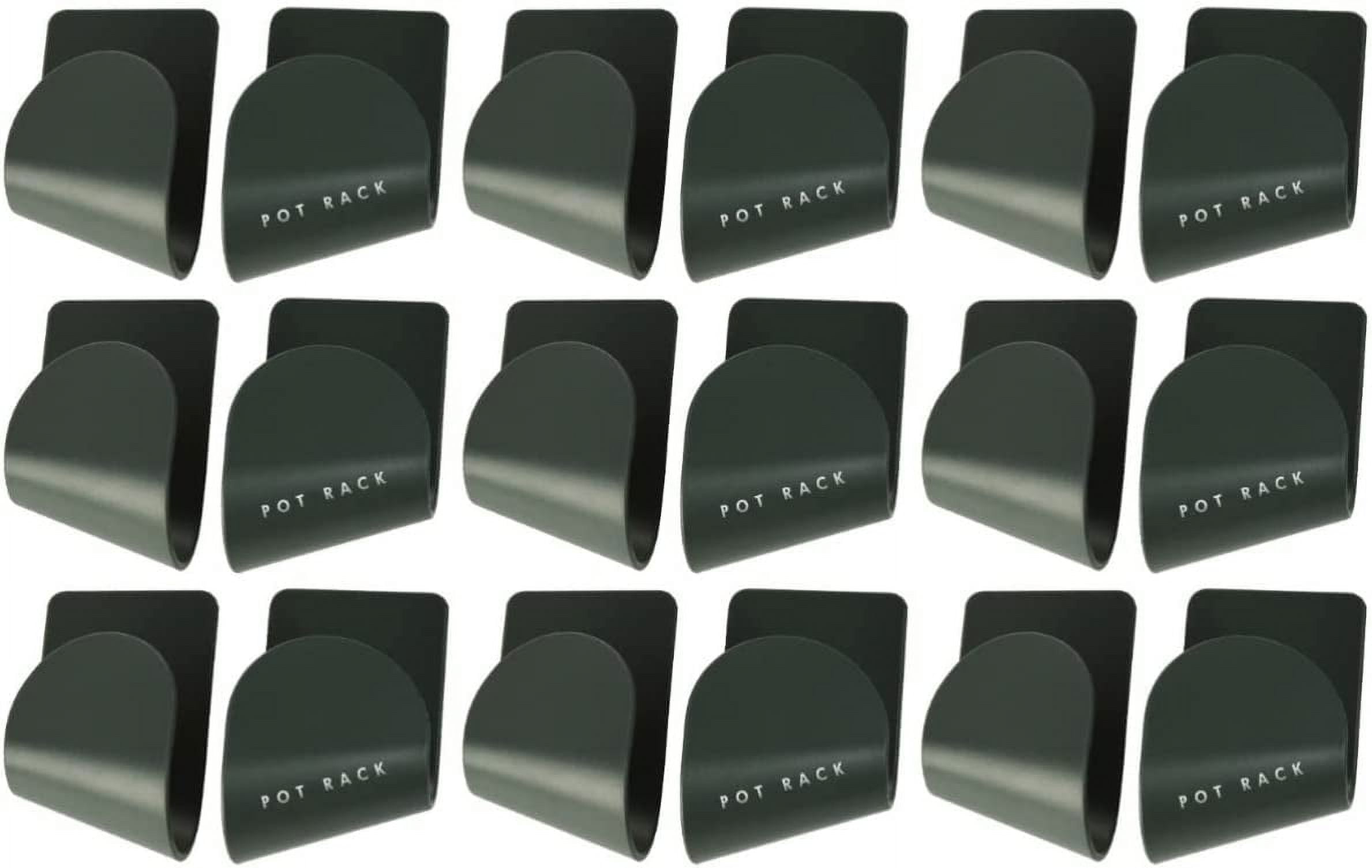 9 pairs Pan Mounted Wall- Rack Organizers Self Wall Utensil Adhesive ...