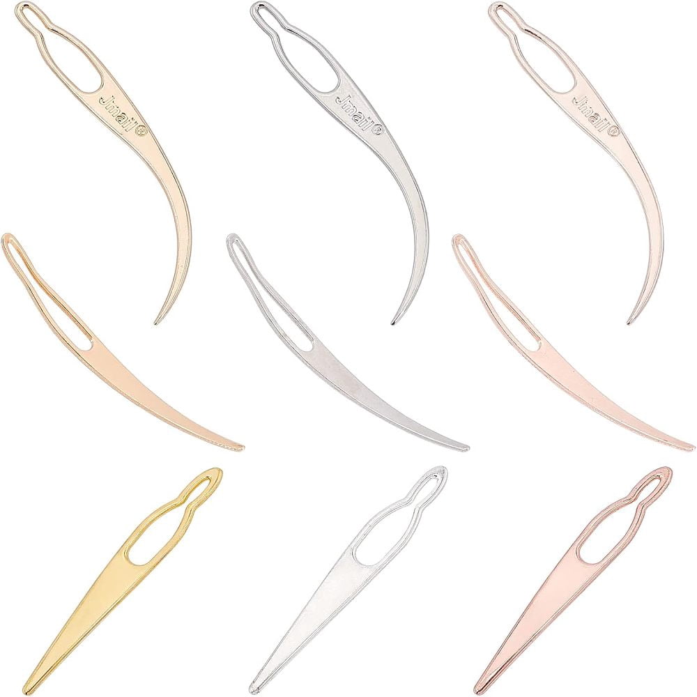 9 pcs 9 styles Dreadlocks lnterlock Needle Tool Iron Sisterlock Crochet ...