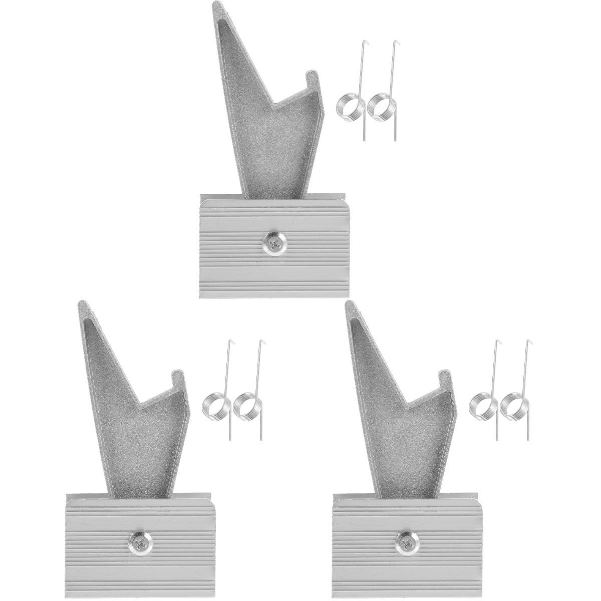 WRITWAA 3-Piece Aluminum Extension Ladder Stabilizer with Retractable ...