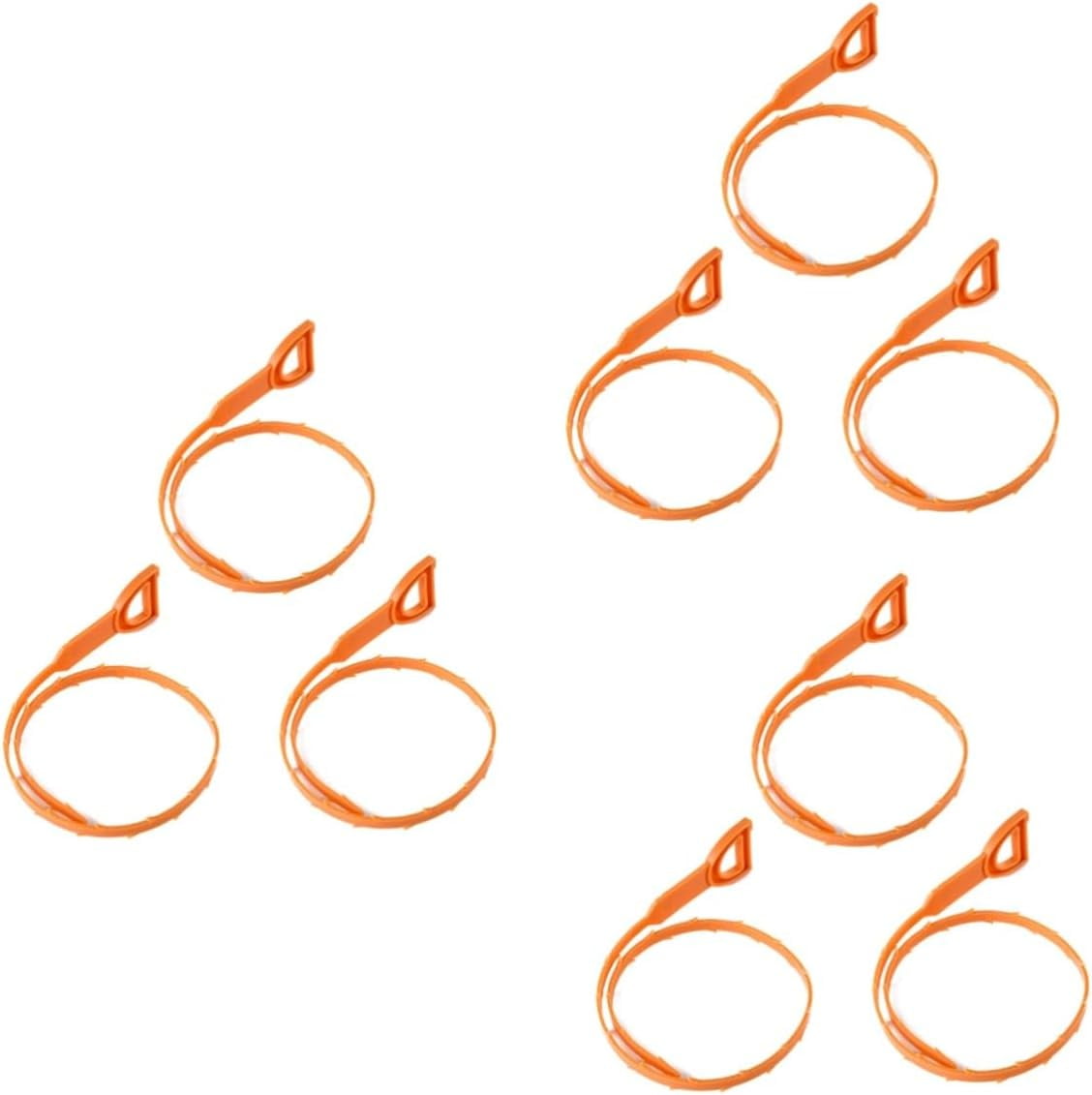 9 pcs Bath tub Drain Cleaner Bathtub Drain Cleaner Drain Cleaning Tool ...