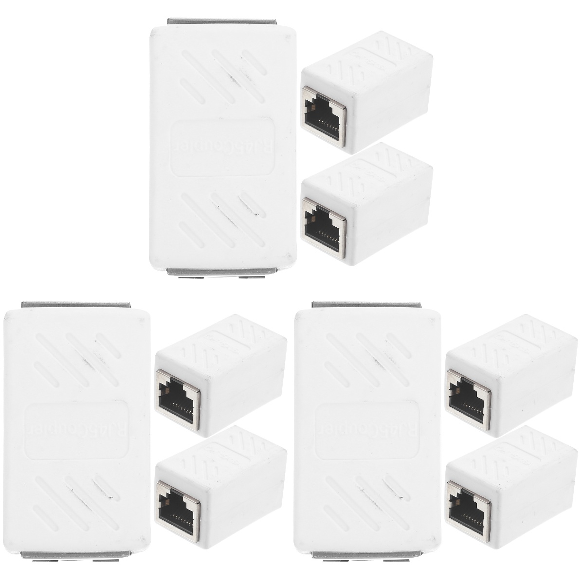 9 pcs Ethernet Coupler Cat6 Cat5e Cat5 Female To Female Ethernet ...