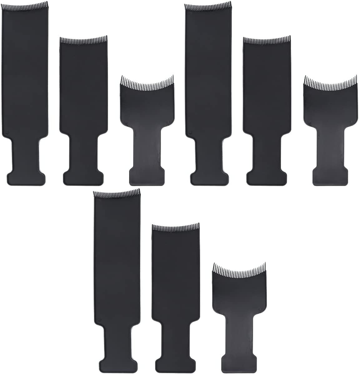 9 pcs Hairdressing Diy Foiling Highlights Balayage Hair Color and Kit ...