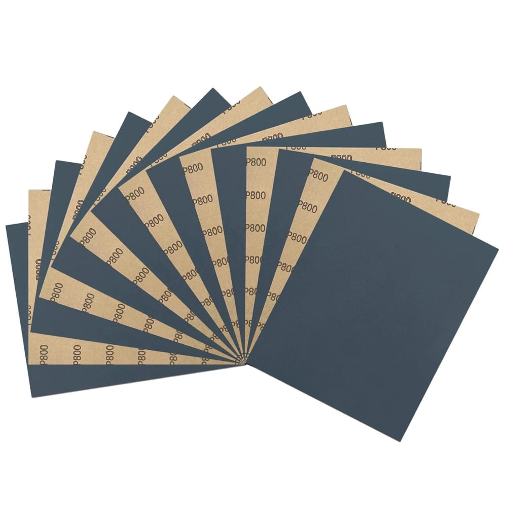 9 x 11 Inch 15pcs Wet Dry Sandpaper, Waterproof Abrasive Sand Paper ...