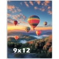 9 x 12 Acrylic Picture Frame, Horizontal/Vertical Clear Photo Frame for ...