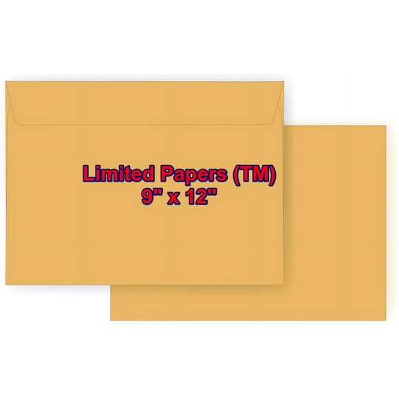 9 X 12 Envelopes in Envelopes by Size - Walmart.com