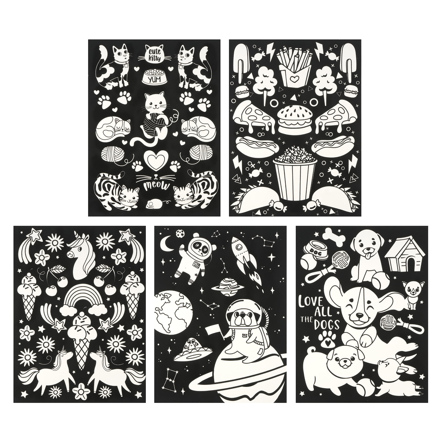 9" x 12" Fuzzy Food & Pets Poster Assortment by Creatology – Assorted ...