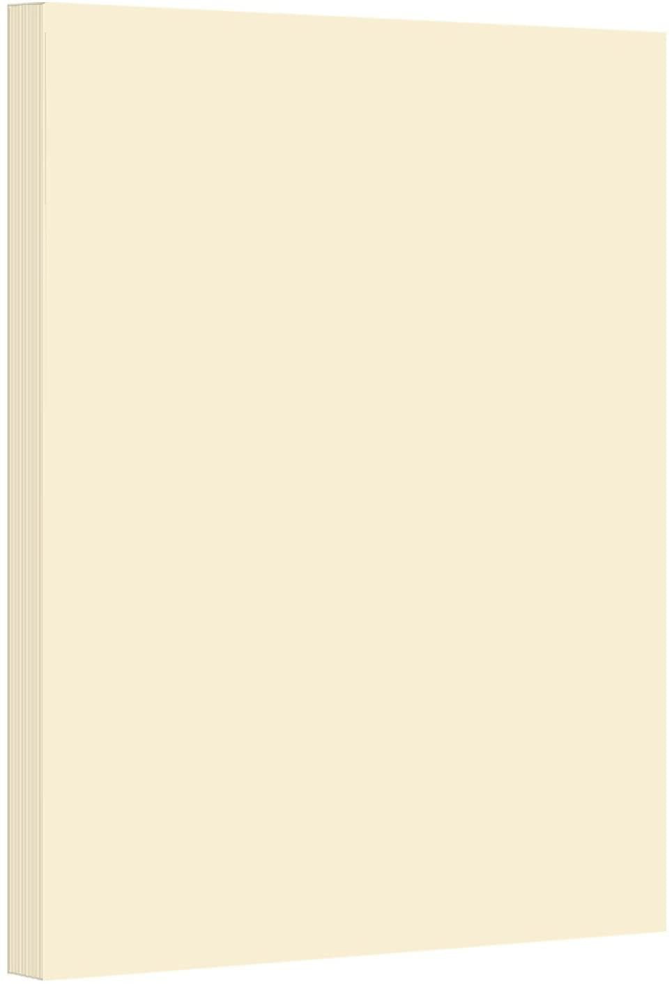 9 x 12 Inches Colored Cardstock Paper 67lb, Vellum Bristol - 50 Sheets ...