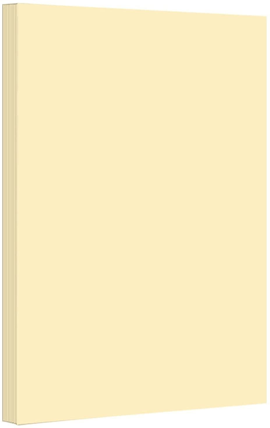 9 x 12 Inches Colored Cardstock Paper 67lb, Vellum Bristol - 50 Sheets ...