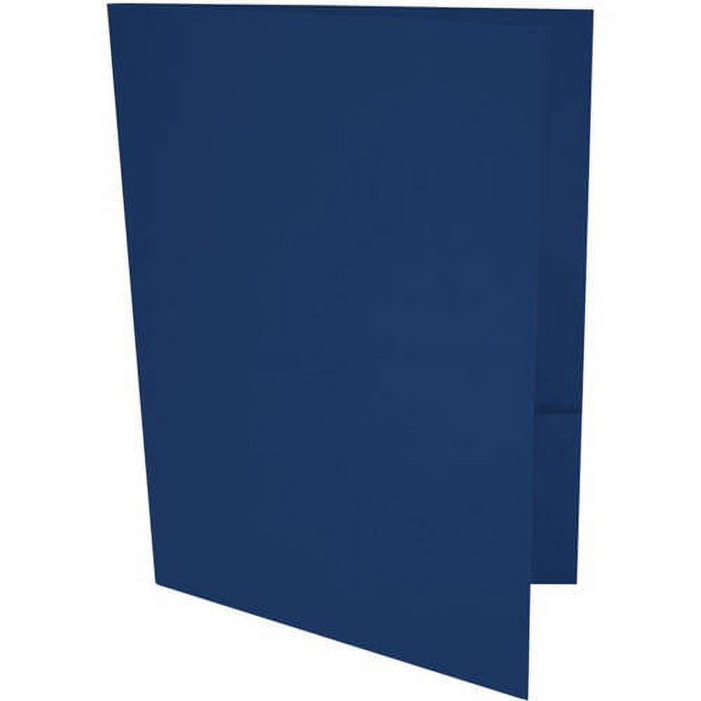 9 x 12 Presentation Folders - Navy (500 Qty.) - Walmart.com
