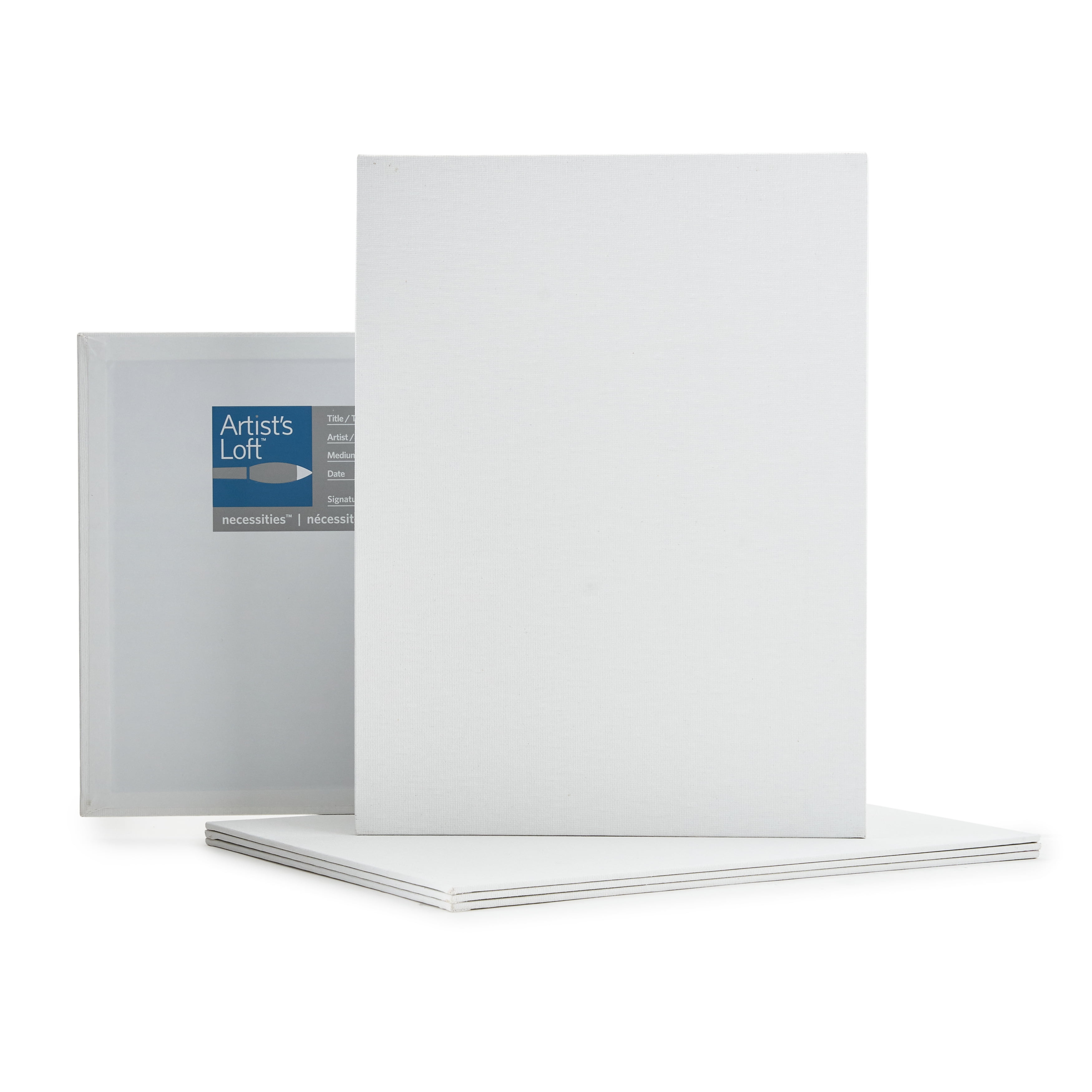 9" x 12" White Super Value Canvas Panel by Artist's Loft Necessities ...