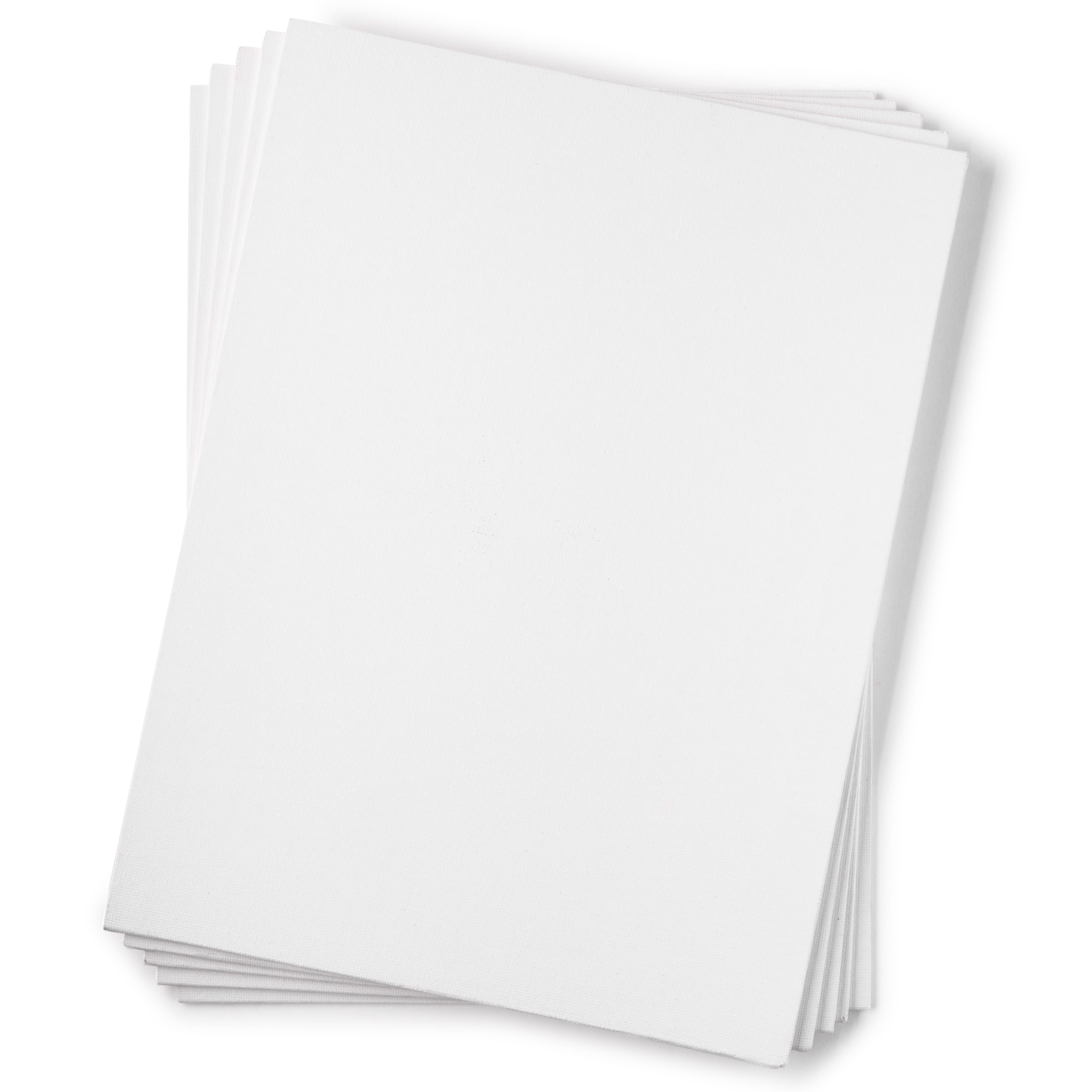 9" x 12" White Super Value Canvas Panel by Creatology - Acid Free ...