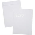 9 x 12 Window Open End Catalog Envelopes | 28lb | White | Center Seam ...