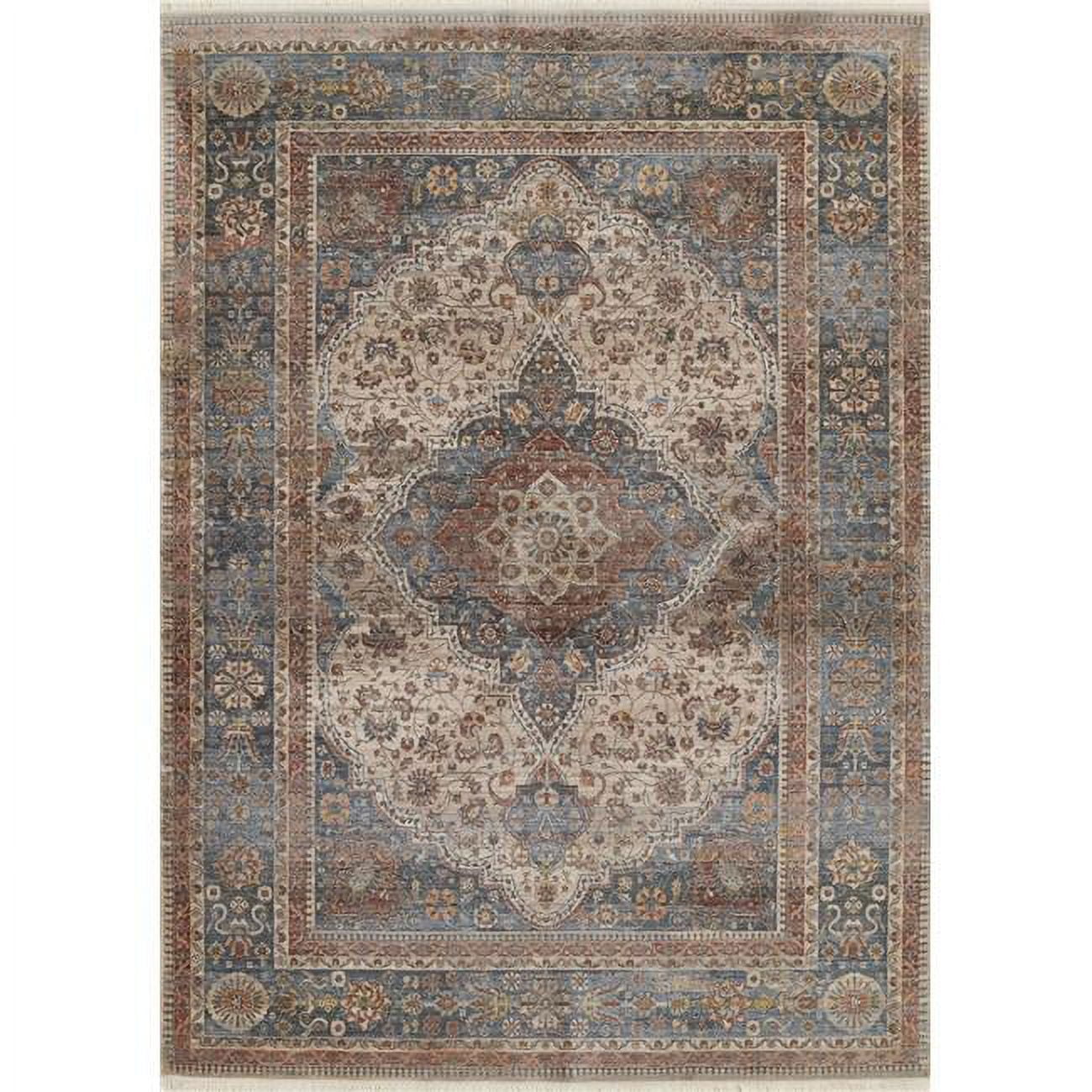 9 x 12 ft. Izmir Rectangle Area Rug - Multi Color - Walmart.com