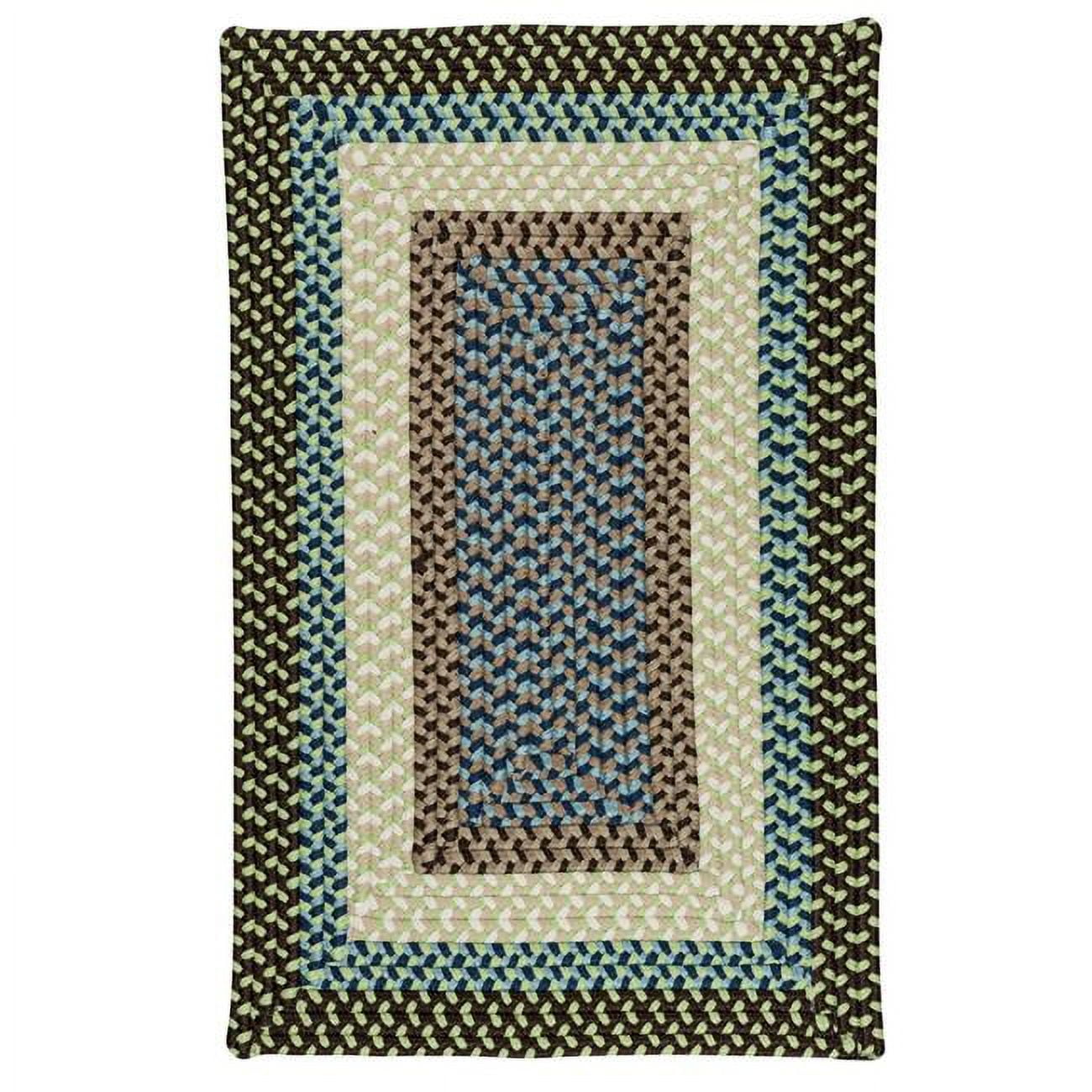 9 x 12 ft. Montego Rectangle Braided-Texture Rug, Bright Brown ...