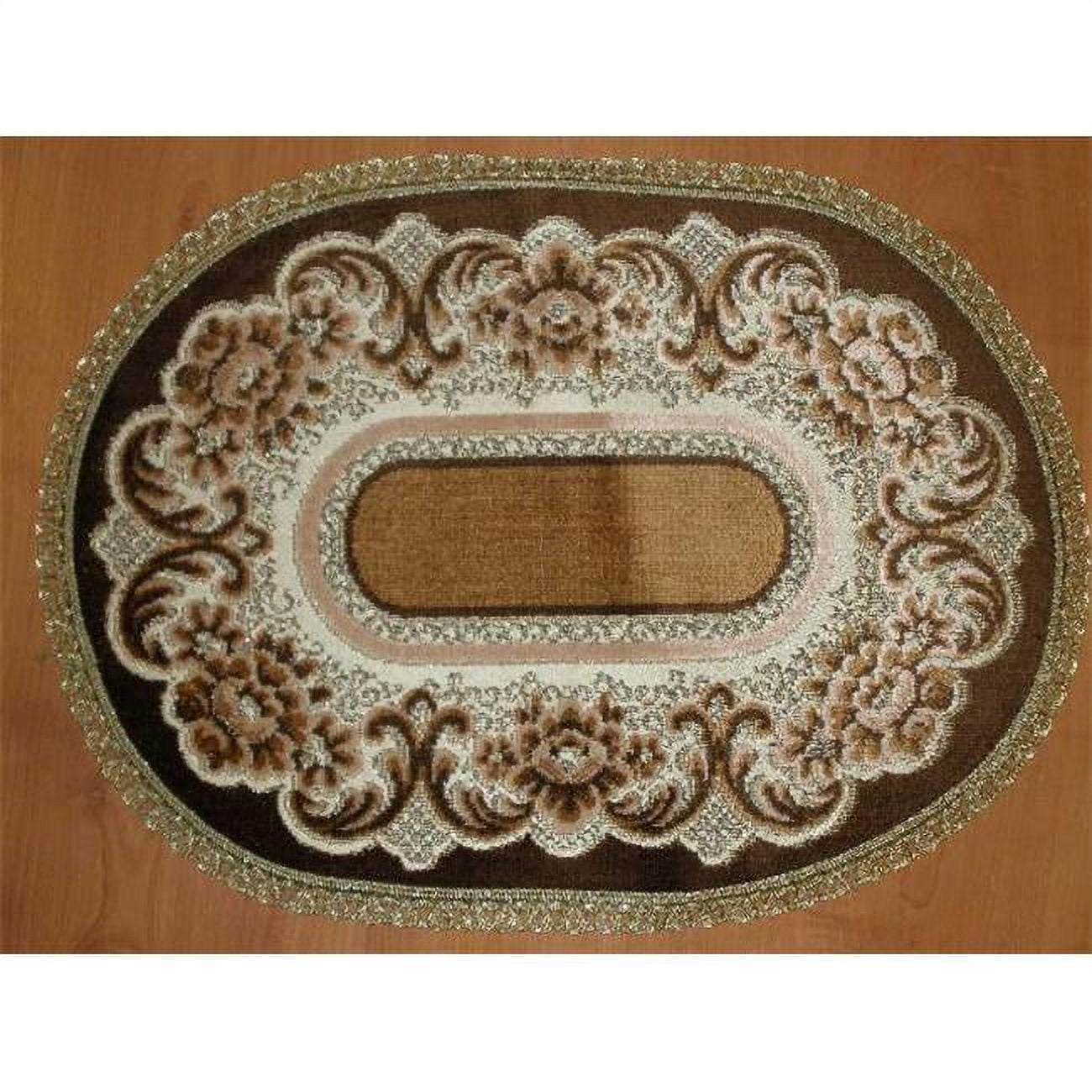 9 x 14 in. Begium Doily Verona, Brown - Walmart.com
