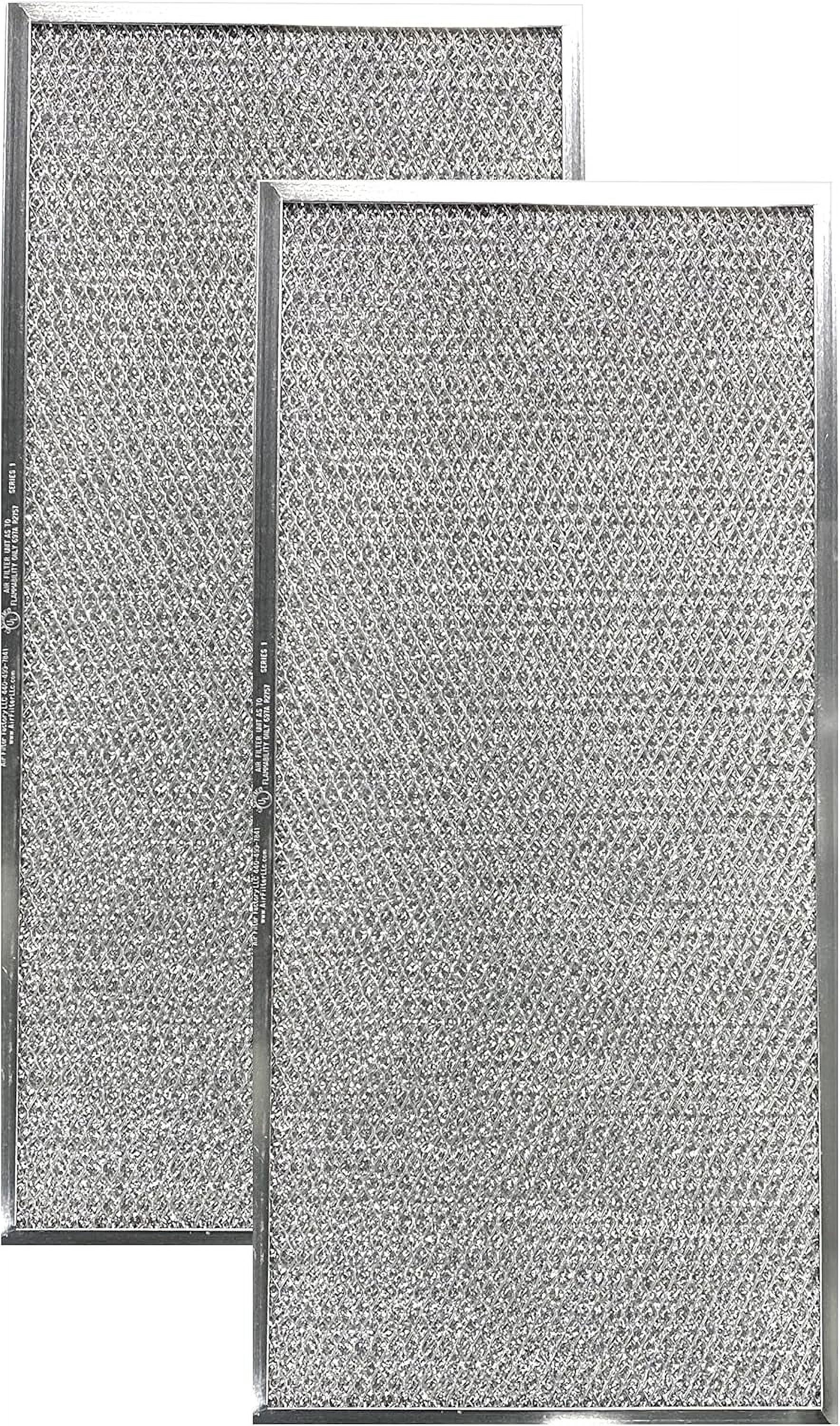 9 x 19 x 0.37 Inches Range Hood Filter Aluminum Mesh Grease Vent Hood ...