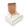 SSBM 9 x 2 x 2" White Corrugated Mailers Shipping Boxes ECT-32B 50/Case ...