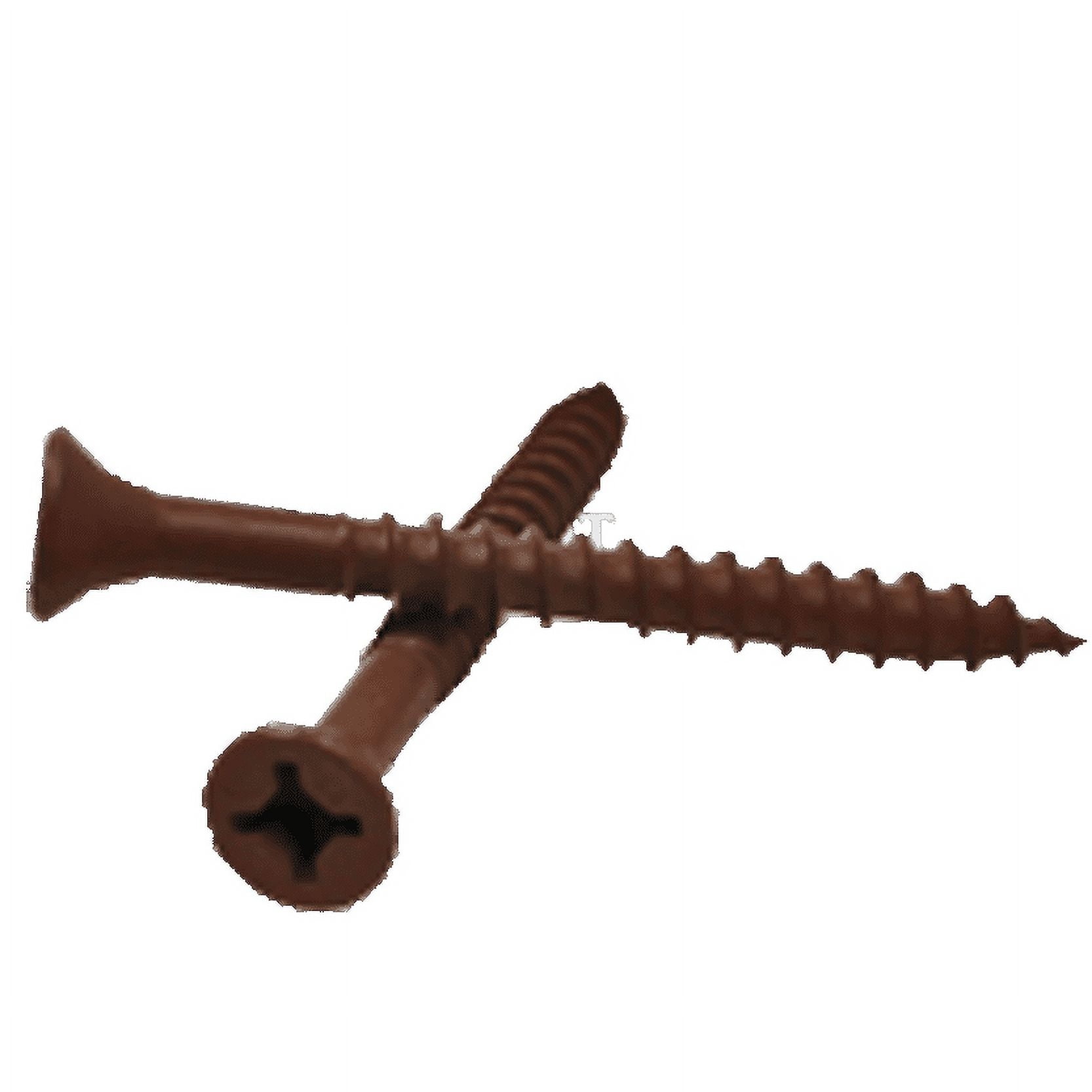 #9 x 3 1/2" Deck Screws / Combo (Phillips/Square) / Flat Head / Steel ...