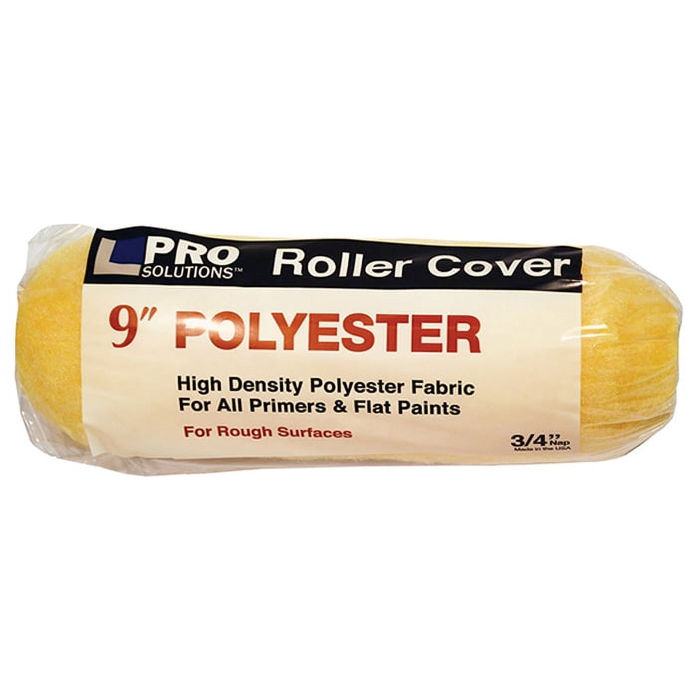 9" x 3/4" Nap Pro Solutions 34075 Polyester Roller Cover - Walmart.com