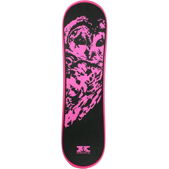 9" x 32", Snowskate Plastic Polymer Skateboard Style Dual Kick ...