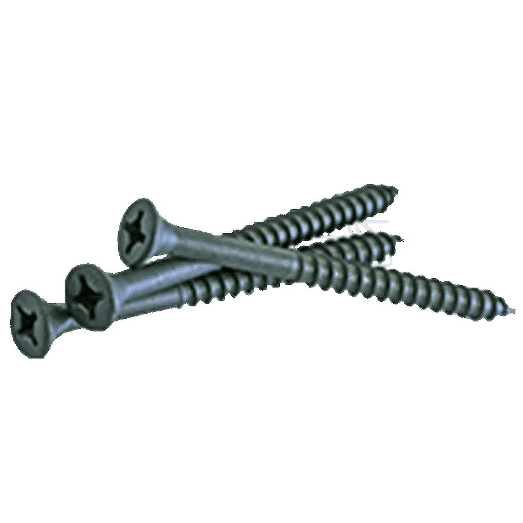#9 x 4" Deck Screws / Combo (Phillips/Square) / Flat Head / Steel / ACQ ...