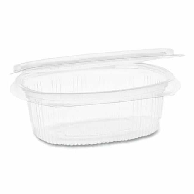 9 x 7.4 x 4 in. 64 oz Showcase Deli Container Base - 1-Compartment ...
