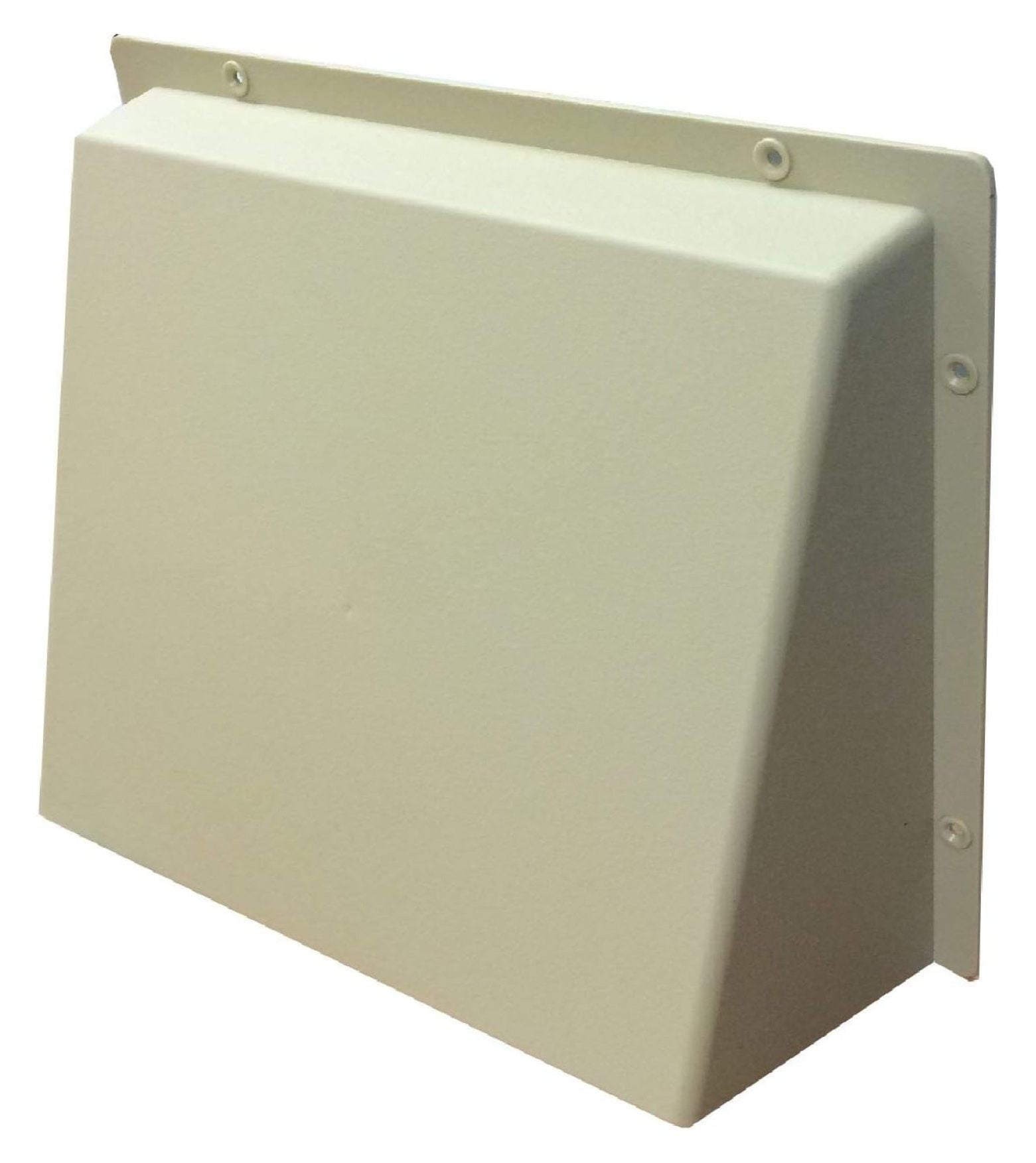 9" x 9" Buff / Cream Hooded Cowl Vent Cover for Air Bricks Grilles ...