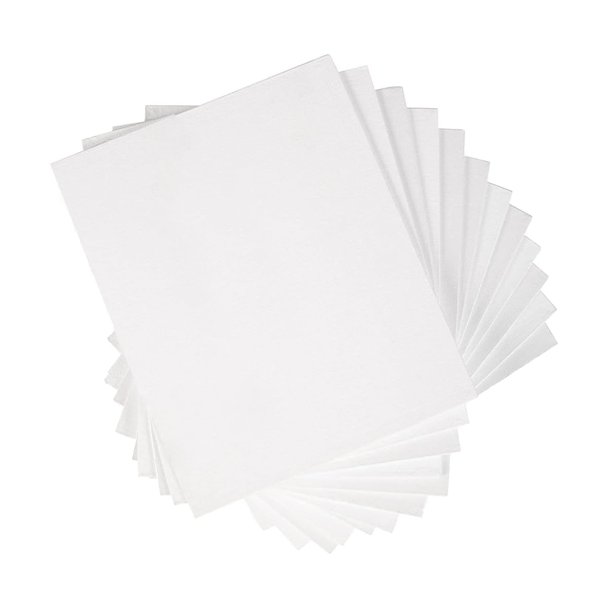 9 x12 Inch Canvas Boards for Painting, 100% Cotton White Blank Canvas ...
