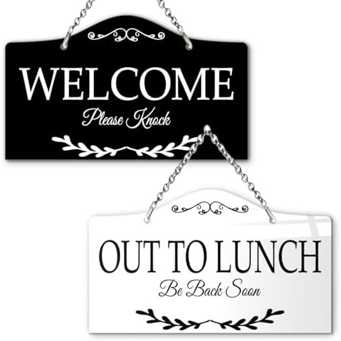 Out Lunch Signs