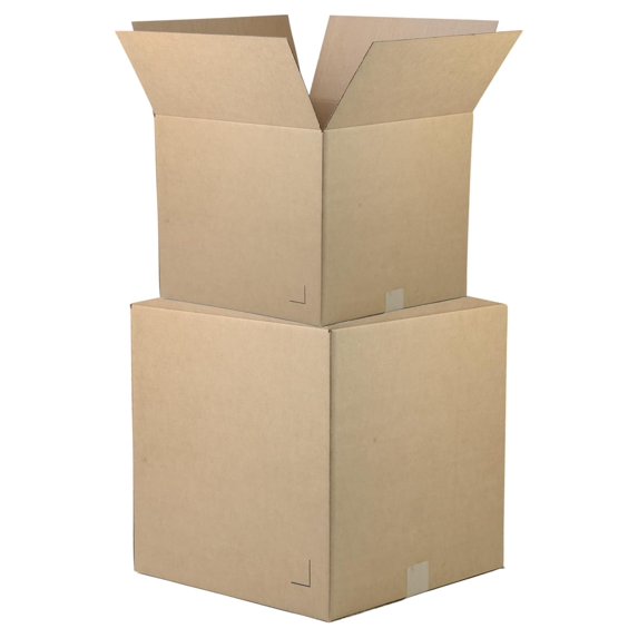9"x9"x5" Brown/ Corrugated Cardboard Shipping Boxes 100-Pack | Mailing ...