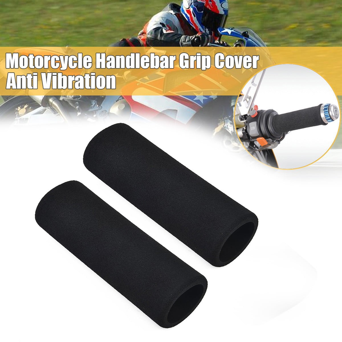 90 0 29 12019 10 9202 Motorcycle Motorbike Anti Vibration Handle Bar ...